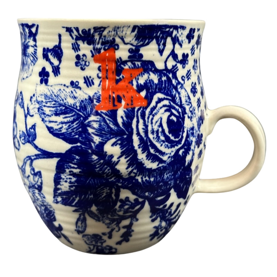 Homegrown Letter "k" Monogram Initial Mug Anthropologie – Mug Barista