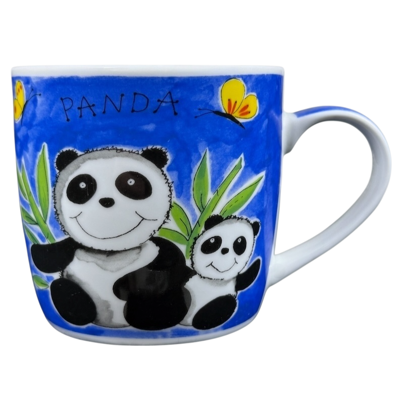 San Diego Zoo Panda Vintage Mug - Adorable Smiling Design | Mug Barista