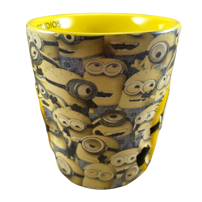 Despicable Me Minion Mayhem Embossed Universal Studios Mug – Mug Barista