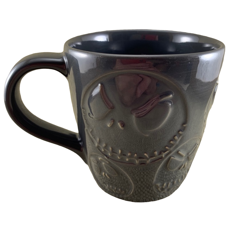Jack Skellington Embossed Faces The Nightmare Before Christmas Gray Mu ...