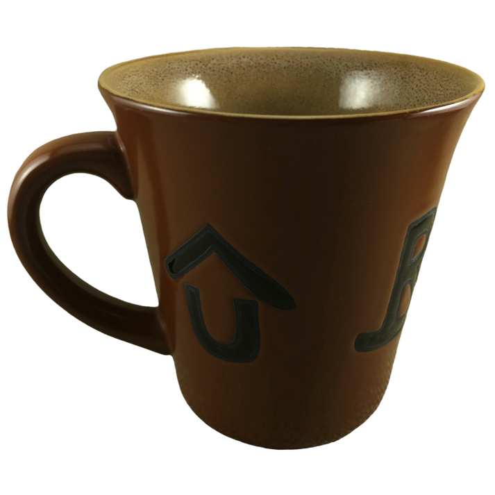 Buckaroo Stoneware Cattle Brand Mug Cowboy Living – Mug Barista